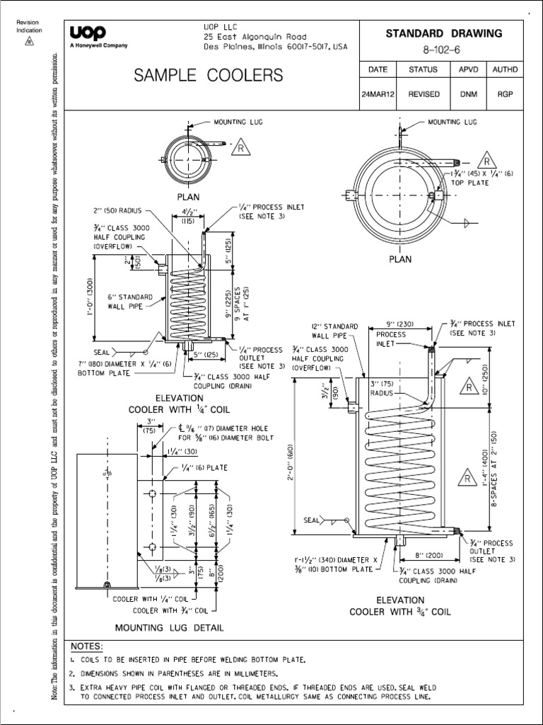Sample Coolers | PDF | Pipe (Fluid Conveyance) | Building Materials