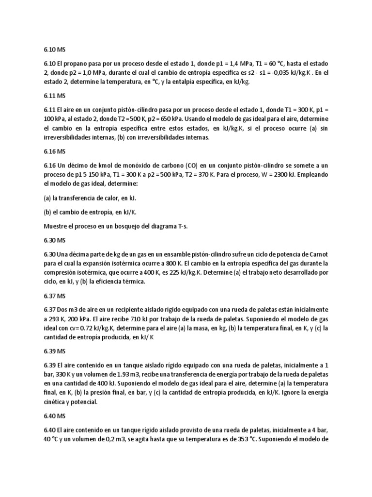Ejercicios Repaso 2do Parcial | PDF