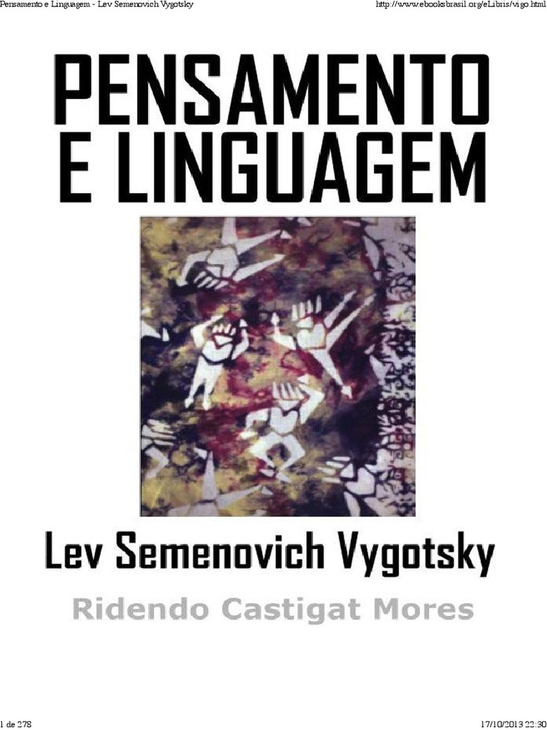 Pensamento e Linguagem - Lev Semenovich Vygotsky | PDF
