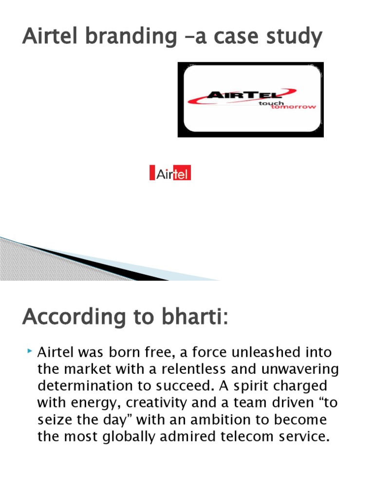 Airtel Branding Evolution Study | PDF | Brand | Business