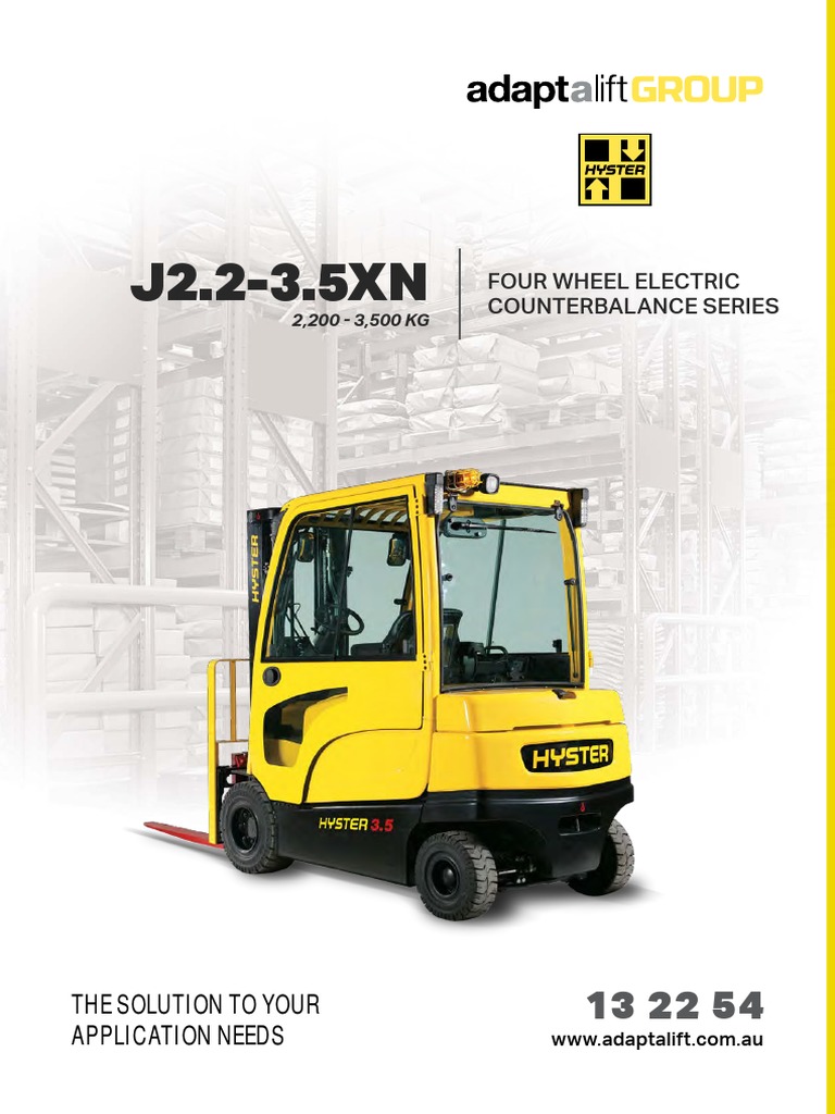 Hyster j2 2 3 5xn | PDF | Truck | Axle