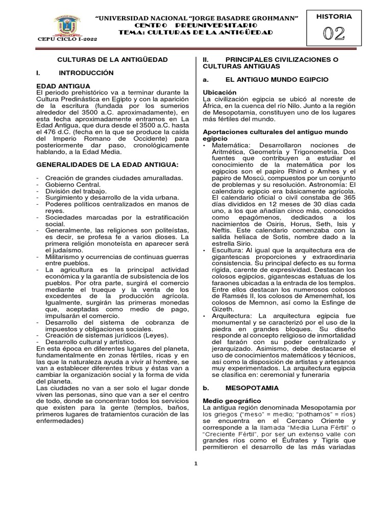 Pract. 02 - Historia | PDF