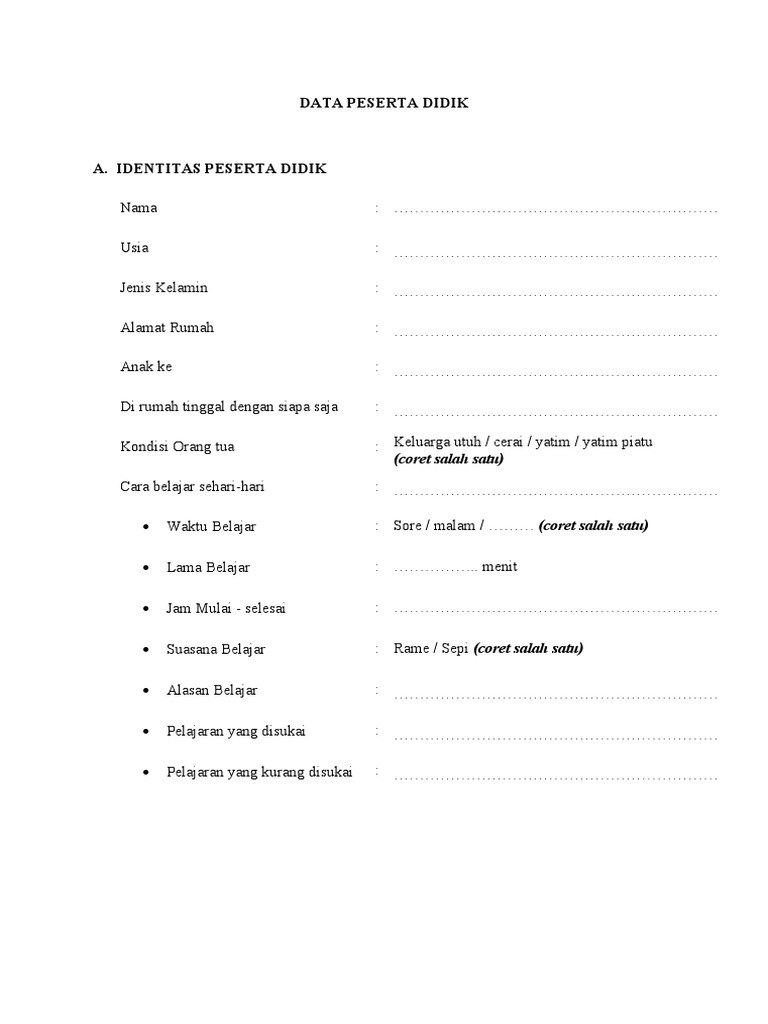 Lembar Observasi PPDP | PDF