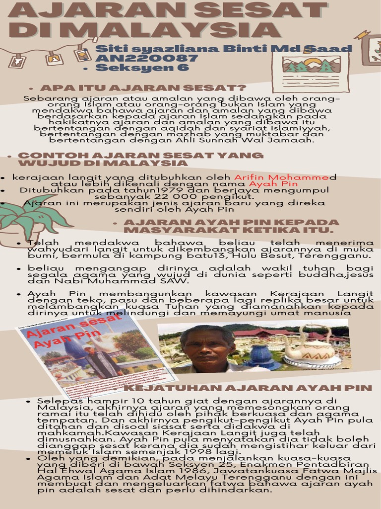 Infografik Ajaran Sesat | PDF