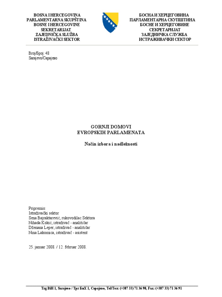 Gornji Domovi | PDF