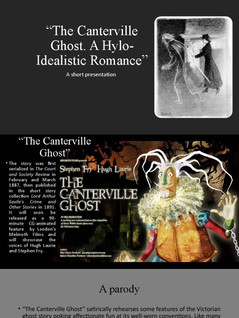 The Canterville Ghost: A Parodic Tale | PDF | Ghosts