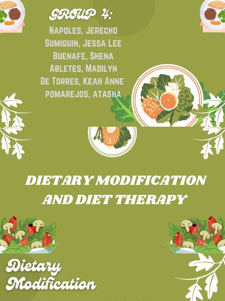 Group 4 Report in Nutrition | PDF | Diet & Nutrition | Diet (Nutrition)
