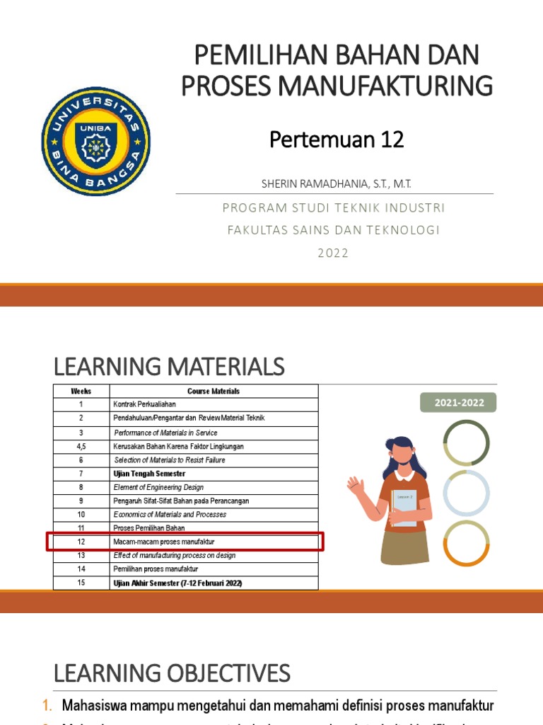 Macam-Macam Proses Manufaktur | PDF