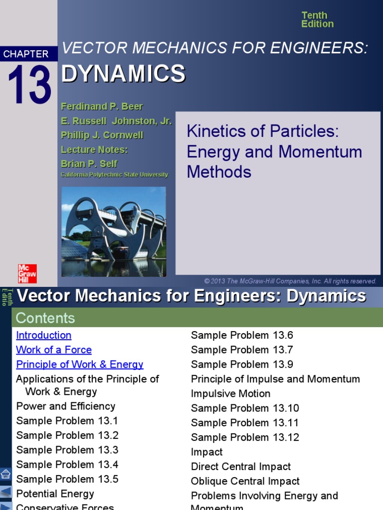 Dynamics Energy and Moment Method | PDF