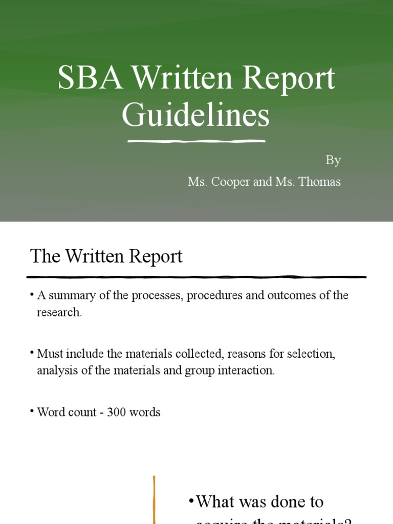 Powerpoint On Group Written Report (Updated) | PDF | Cognition ...