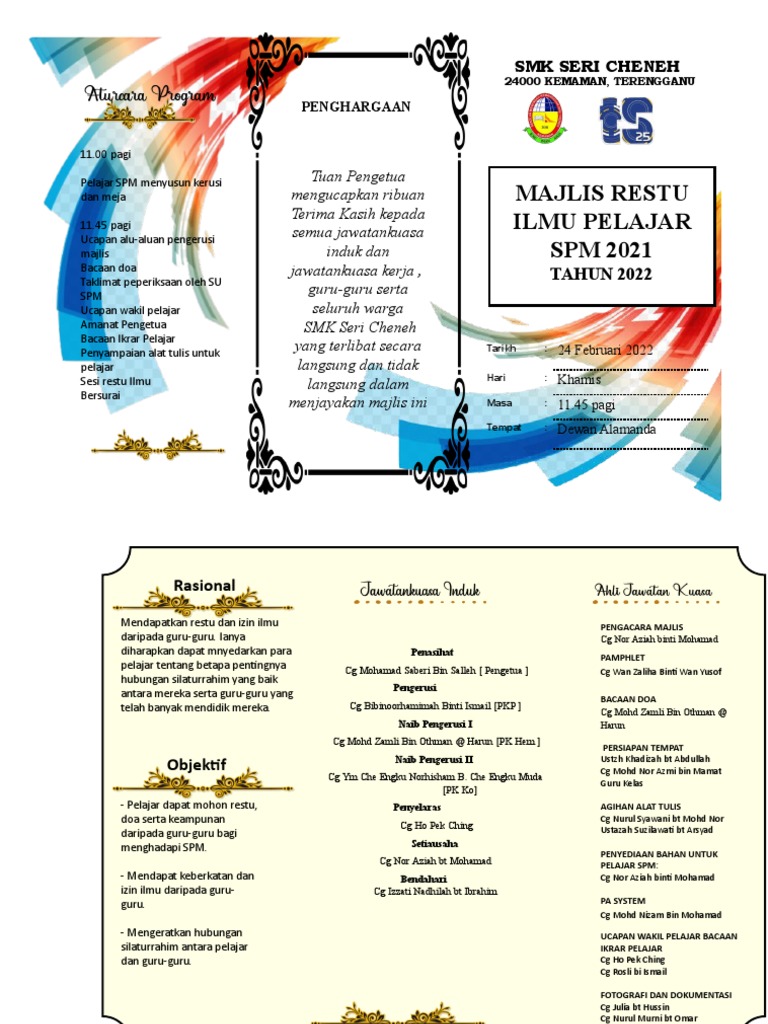 Restu Ilmu 2021 | PDF