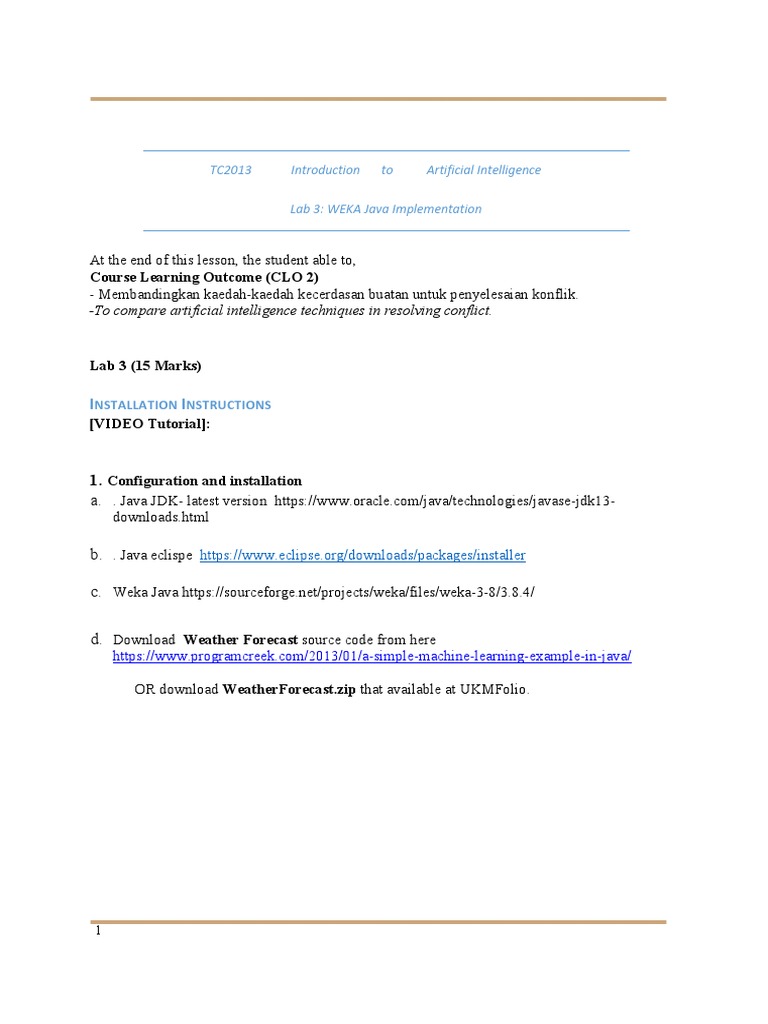 Lab 3 Pdf Java Programming Language Computer Science 5357