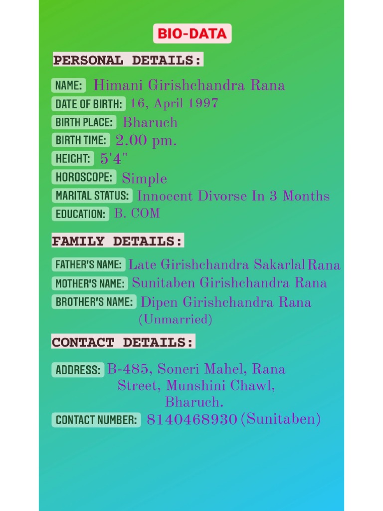 Himani Rana MRG Resume | PDF Himani Rana MRG Resume | PDF