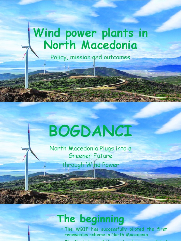 Wind Power Plants Macedonia | PDF | Wind Power | Wind Farm