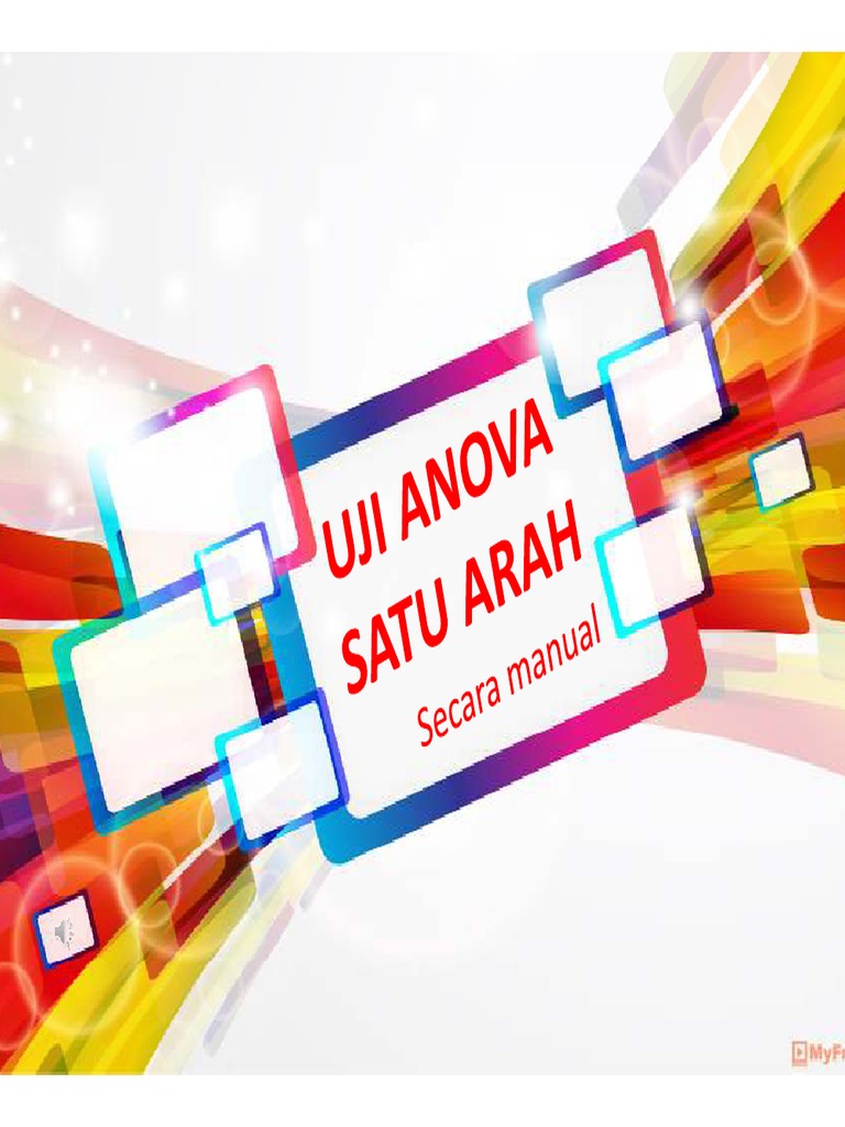 Panduan Uji ANOVA Satu Arah | PDF