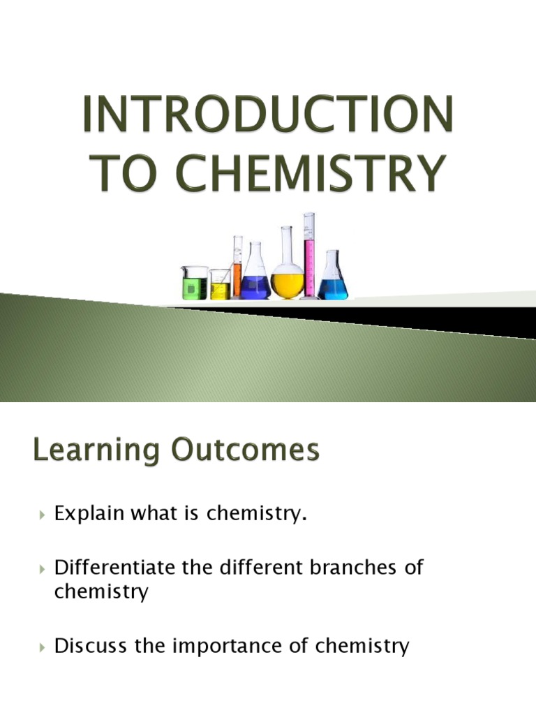 Introduction To Chemistry | PDF | Alchemy | Chemistry