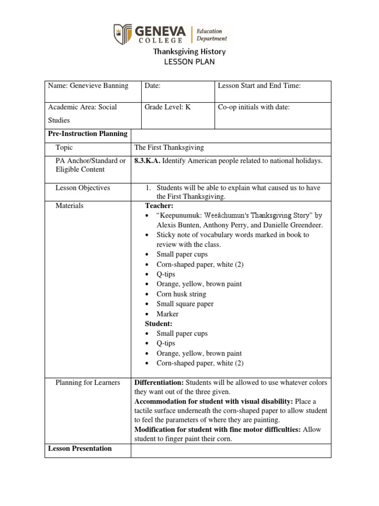Lesson Plan | PDF | Lesson Plan | Pedagogy