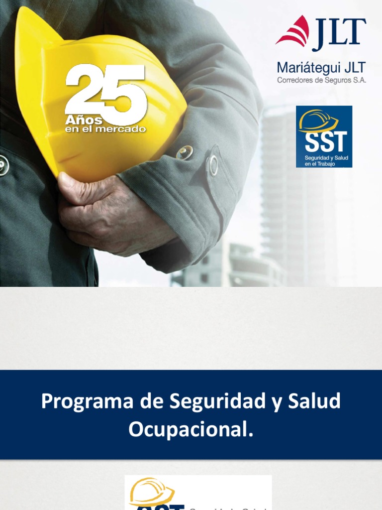 Programa de Seguridad y Salud Ocupacional | PDF | Higiene Ocupacional | Seguridad y salud ...