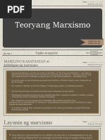 Ang Teoryang Marxismo | PDF