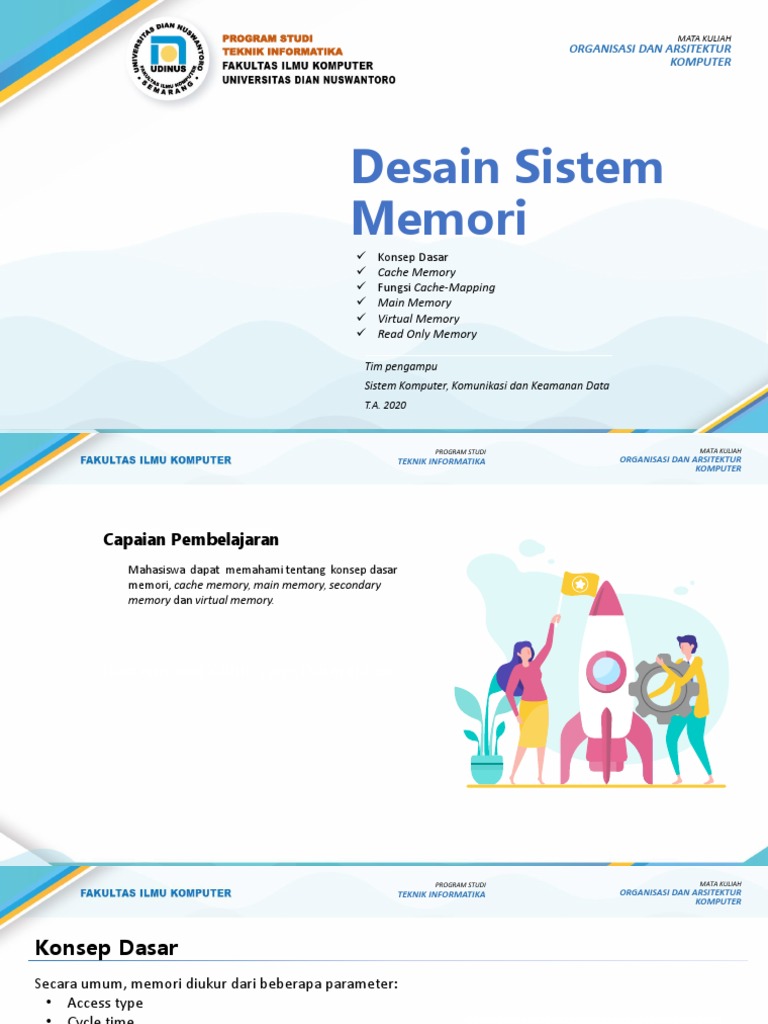 Pertemuan 9 - MEMORY 1 2 | PDF