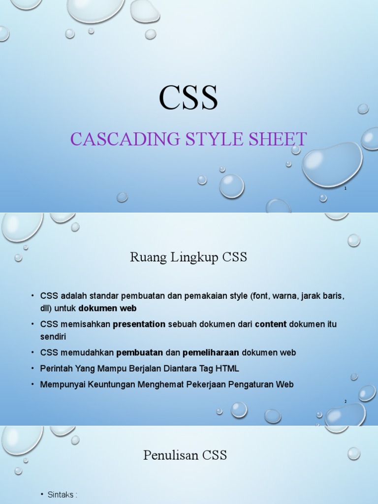 Materi 9 CSS | PDF