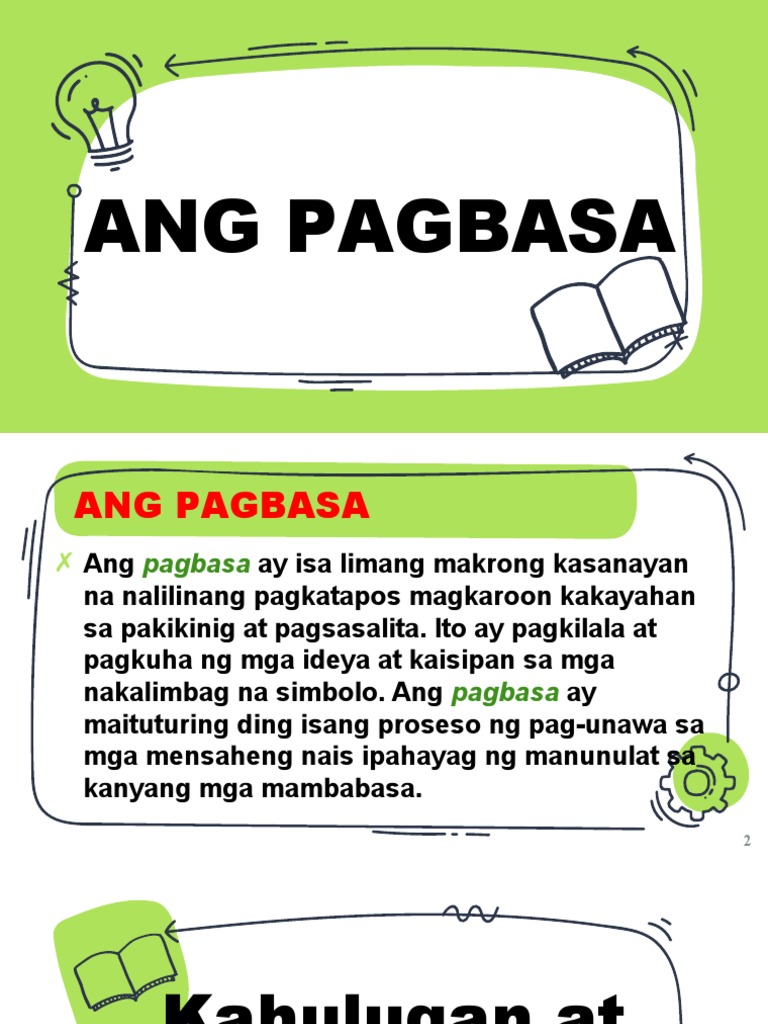 Ang Pagbasa | PDF