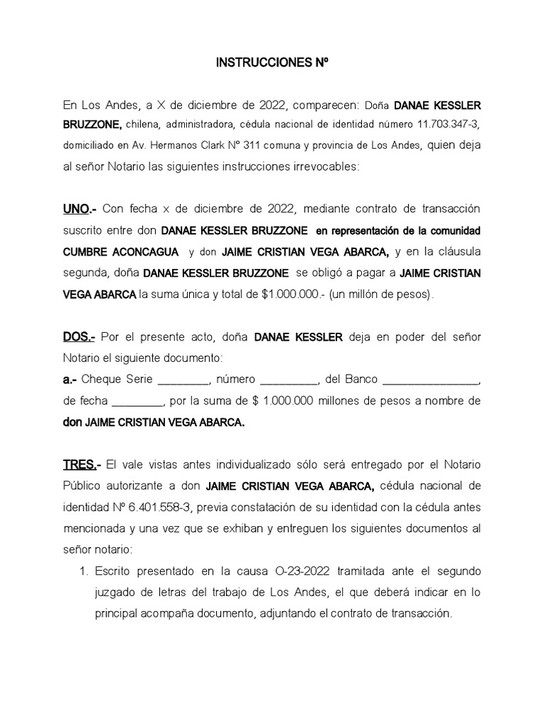Instrucciones Jaime | PDF