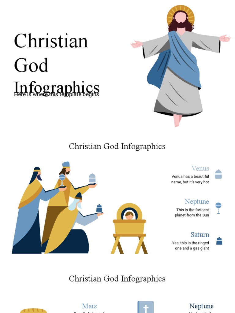 Christian God Infographics | PDF | Planets | Saturn