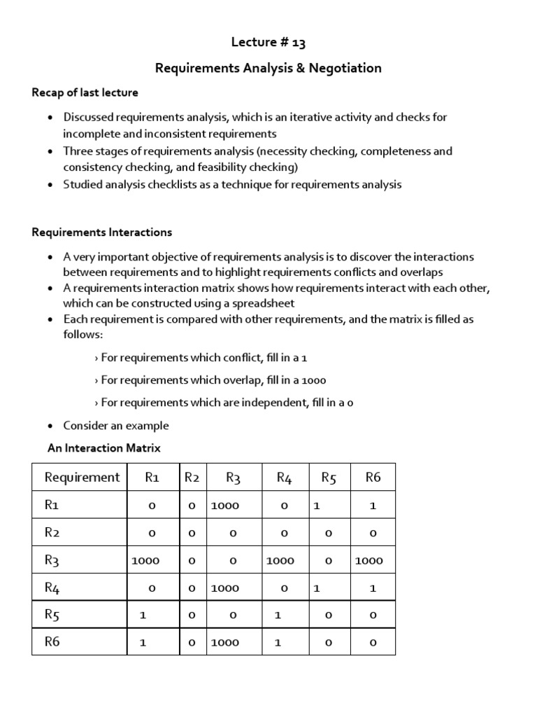 SRE Lecture#13 | PDF | Negotiation | Information