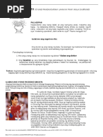 Sports Writing Filipino - FACT SHEET SET 1 PDF | PDF