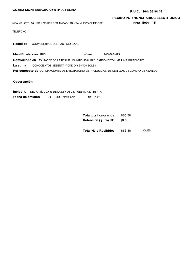 10416816145-R01-E001-15 - Pago Aquacultivos - 1 | PDF