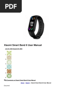 Xiaomi 9 Smart Band User Manual | PDF