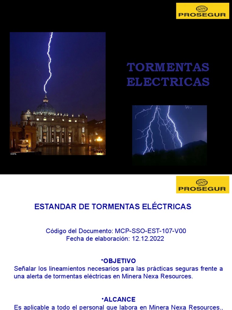 Tormentas Electricas | PDF | Relámpago