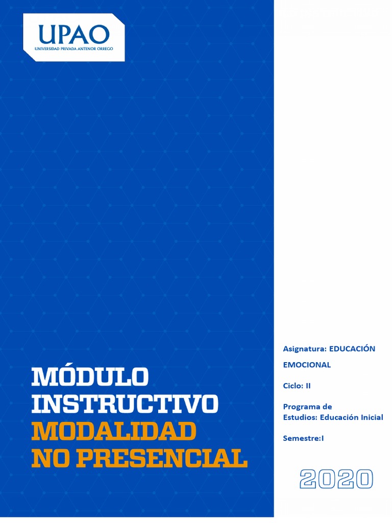 Módulo Autoinstructivo - Caratula - VF (10) - Ciclo y Patro de Conflictos | PDF | Las emociones