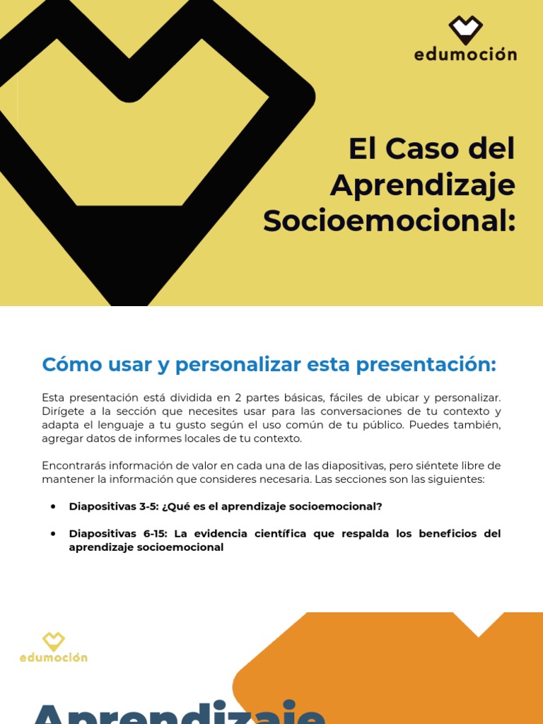 El Caso Del Aprendizaje Socioemocional | PDF | Aprendizaje | Las emociones