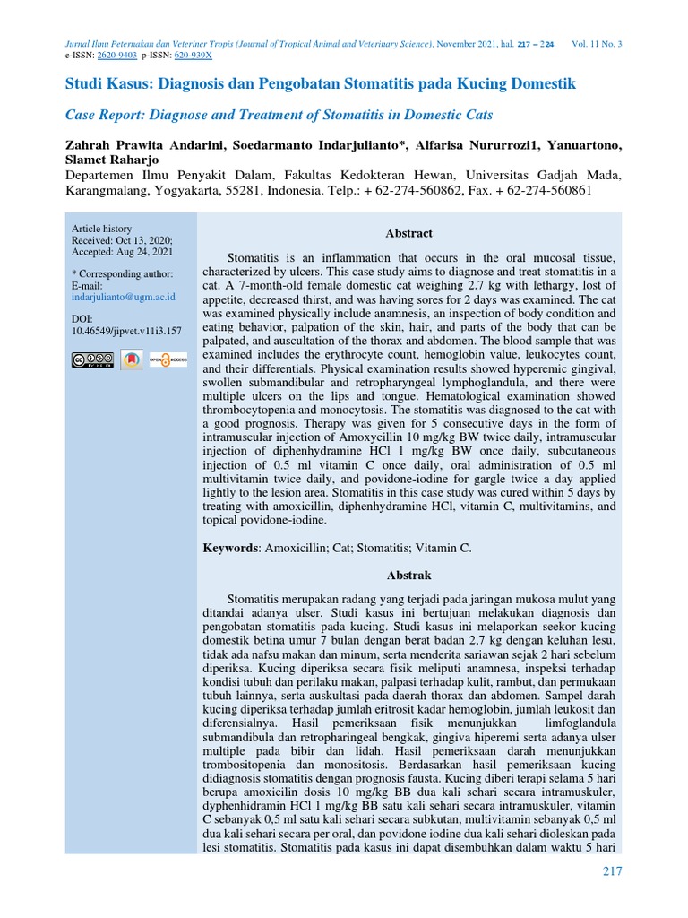 Fapet, Journal Manager, 217 Â " 224 | PDF | Diseases And Disorders ...