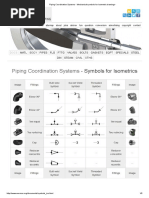 Isometric Piping Symbols Guide | PDF | Process Engineering | Building ...