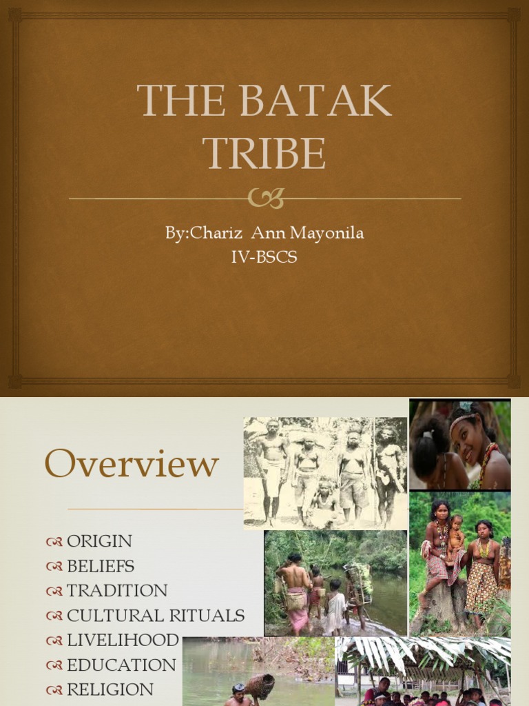 The Batak Tribe | PDF | Ethnic Groups