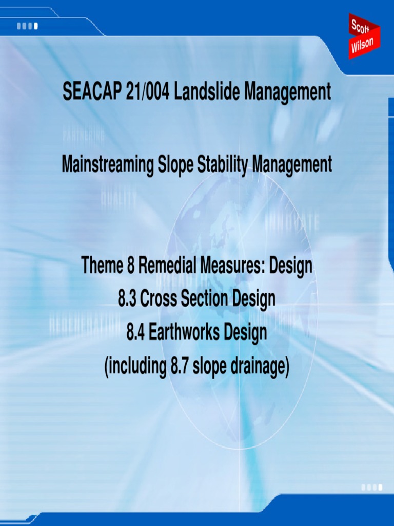 Landslide Management | Download Free PDF | Landslide | Drainage