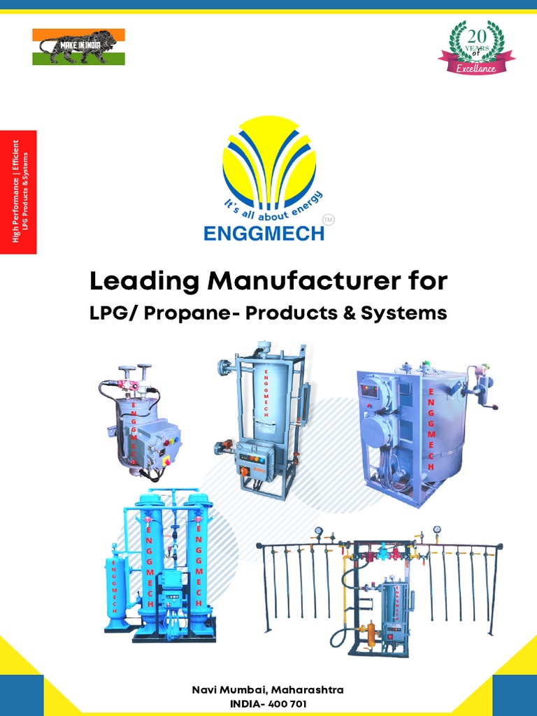 LPG Propane Vaporizer 50 KG HR 150 KG HR | PDF | Liquefied Petroleum ...