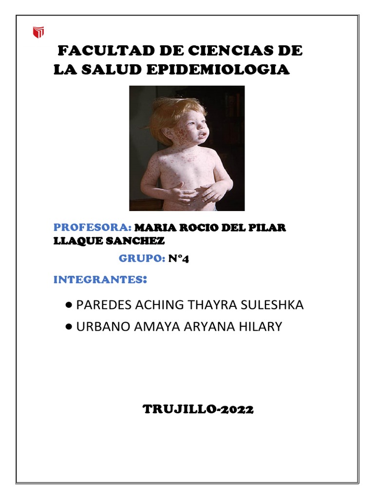 Brote de Rubéola en El SILAIS León | PDF | Pediatría | Virología