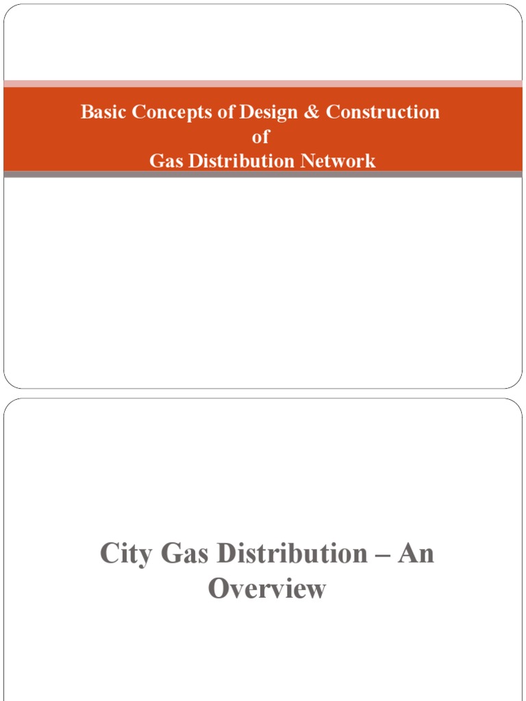 Basic CGD Concept (Elaborative) | PDF | Pipe (Fluid Conveyance) | Natural Gas