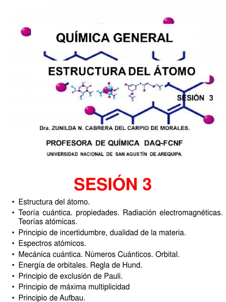 Tema 3 Estructura Atomica | PDF | Átomos | Núcleo atómico