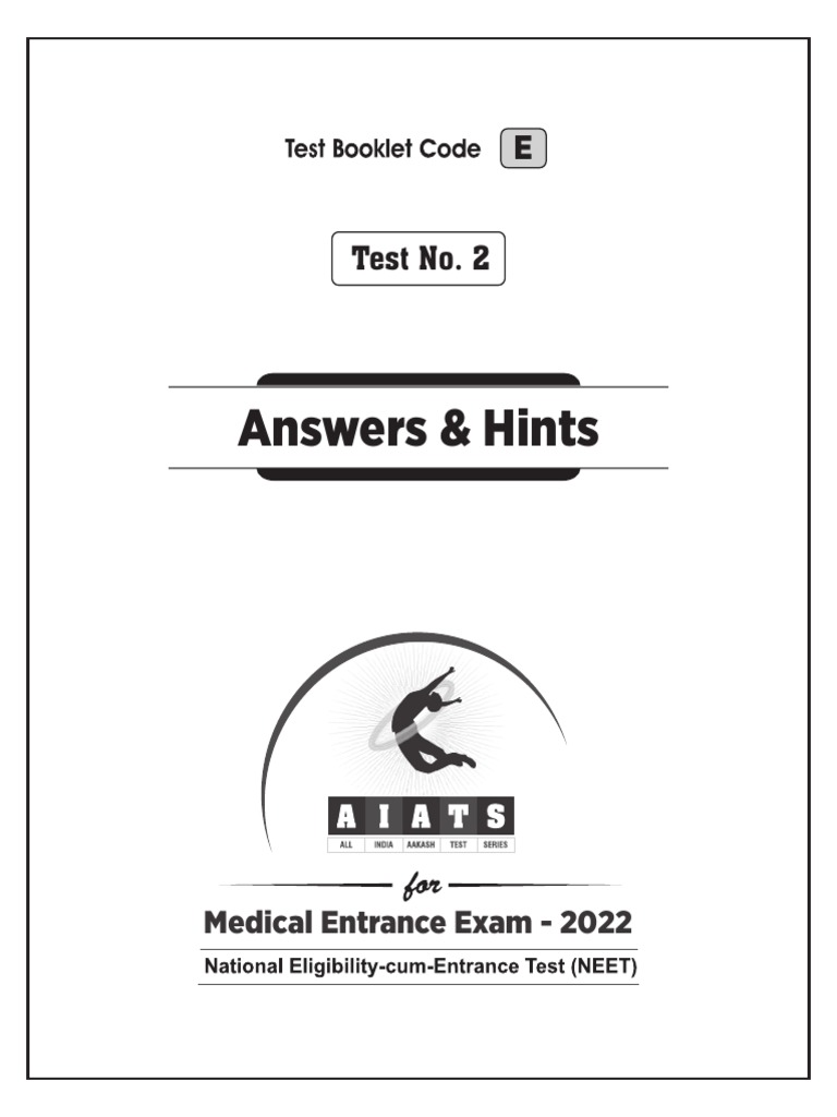 AIATS 2 Solutions | PDF | Acid | Chemical Equilibrium