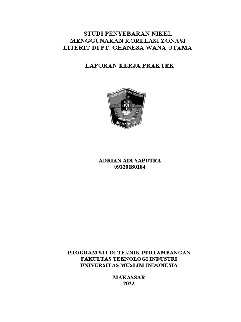 Laporan KP Sofyan | PDF