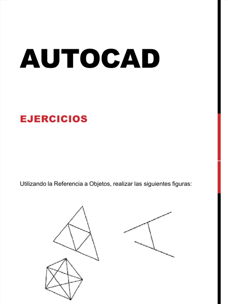 Dokumen - Tips Ejercicios Autocad PDF | PDF