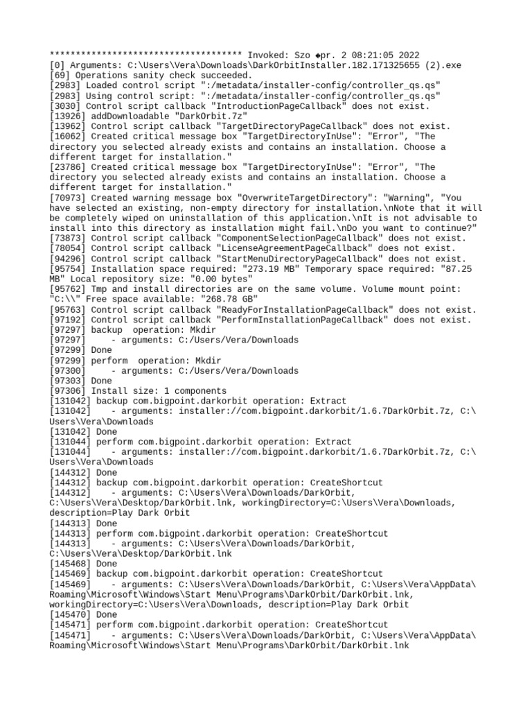 Installation Log | Download Free PDF | Microsoft Windows | Software ...