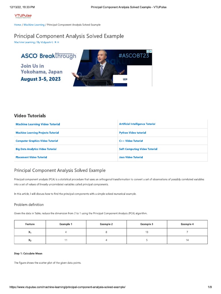 Pca Pdf