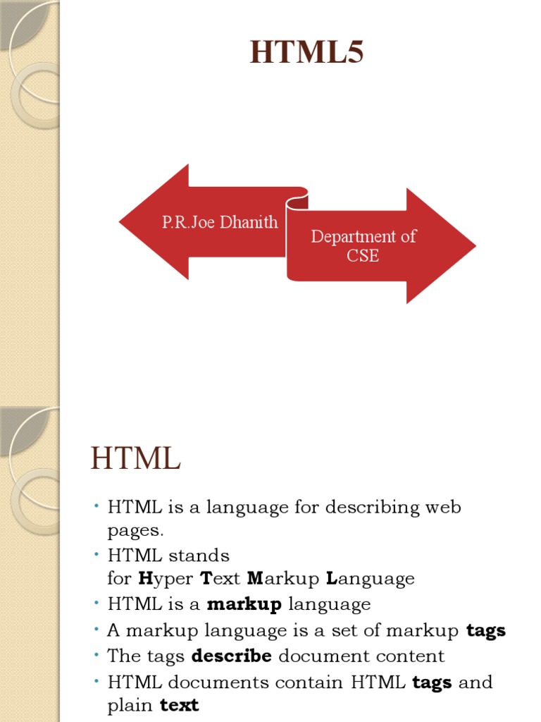 Html5 and Css3 | PDF | Html Element | Html5