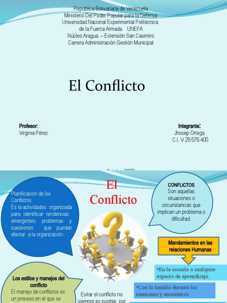 Infografia El Conflicto | PDF